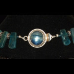 Apatite,Sterling Beaded Necklace | Etania Gems & Jewelry